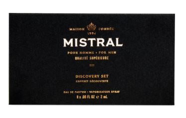 Mistral Mens Eau De Parfum Discovery Set – The Sportsman